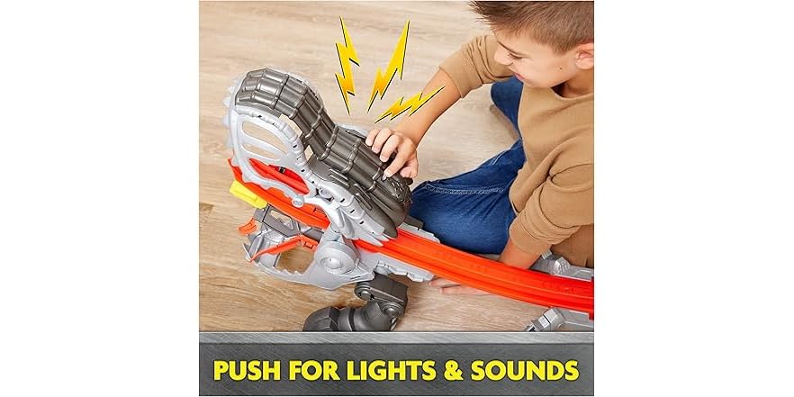 Monster Jam ThunderROARus Drop Playset