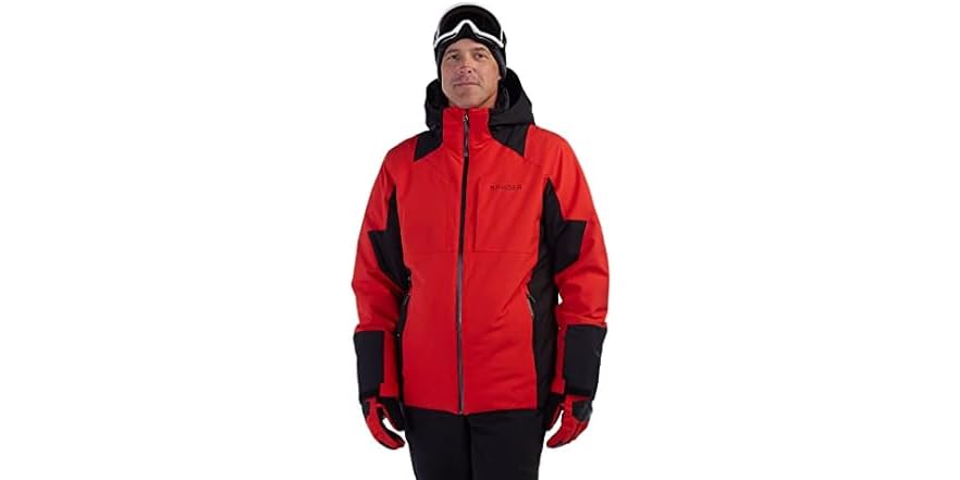 Spyder Men's Contact Jacket, Volcano, X-