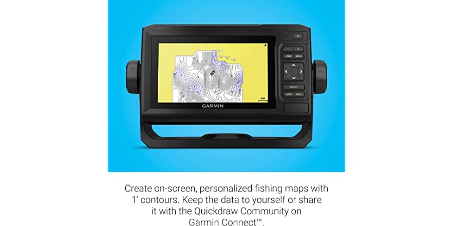 Garmin ECHOMAP UHD 64Cv, 6" Keyed Chartplotter
