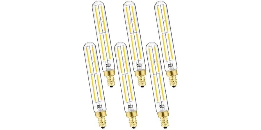 Dimmable E12 Light Bulb 60 Watt Daylight 4000K 6 Pack