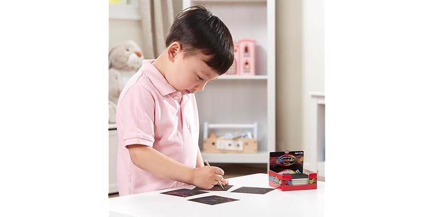Melissa & Doug Scratch Art Rainbow Notes