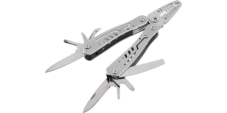 10-in-1 Stainless Steel Electrician's Multitool