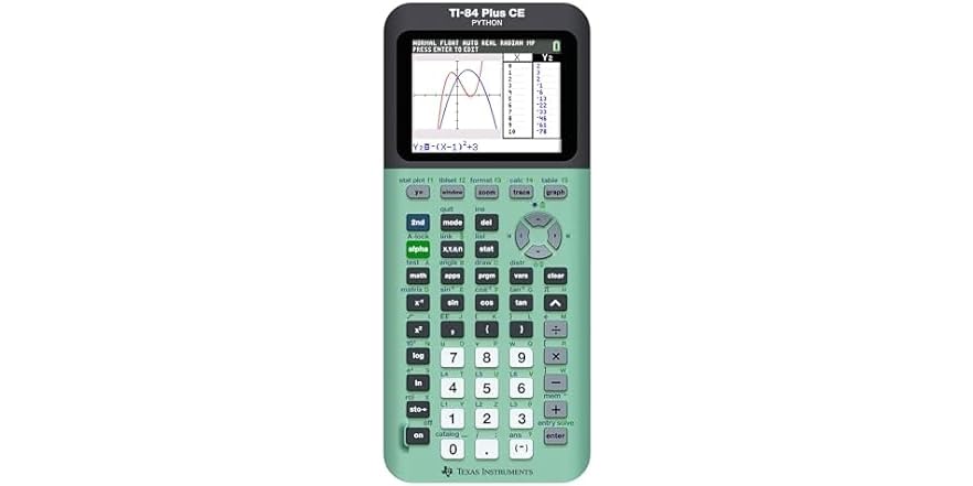 TI-84 Plus CE Python Color Graphing Calculator