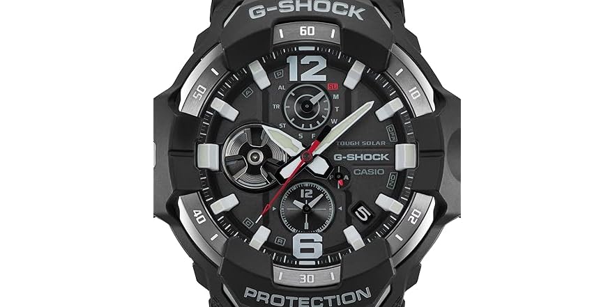 Casio G-Shock Master of G Air Gravitymaster Black Resin Strap Watch ...