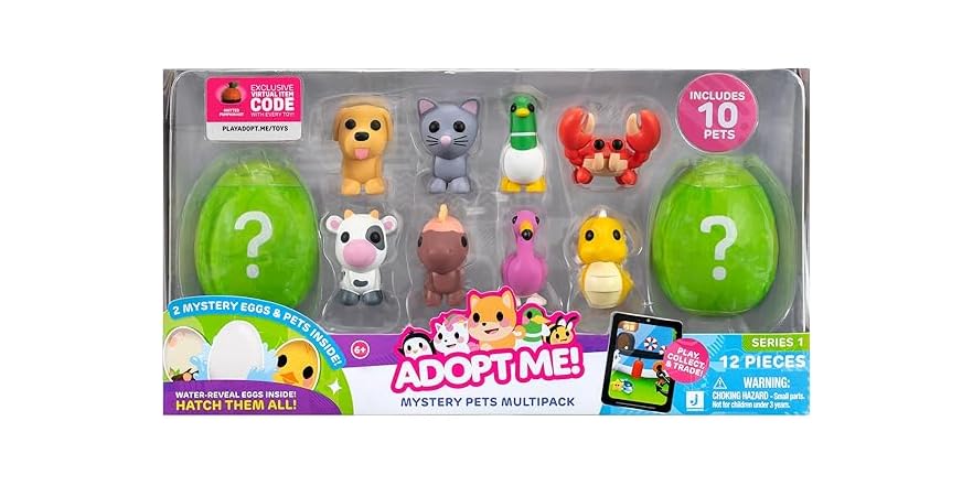 Adopt Me! 10 Pack Mystery Pets - Series 1-10