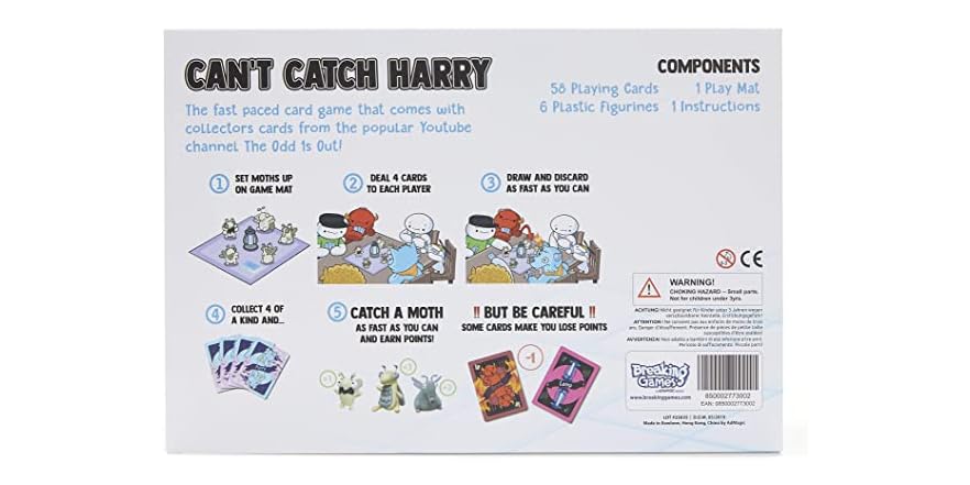 Can't Catch Harry Card Game