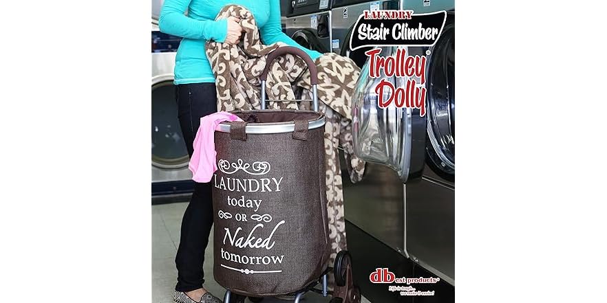 Stair Climber Laundry Trolley Dolly (Open Box)