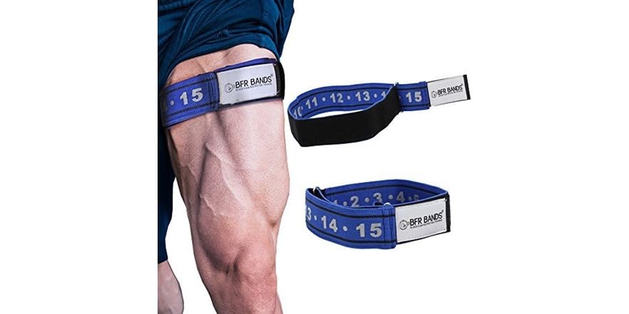 Bands Rigid Blood Flow Restriction Bands Set of 2 Straps