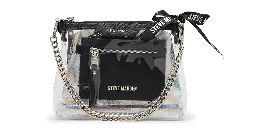Steve Madden Dominic Clear Pouch