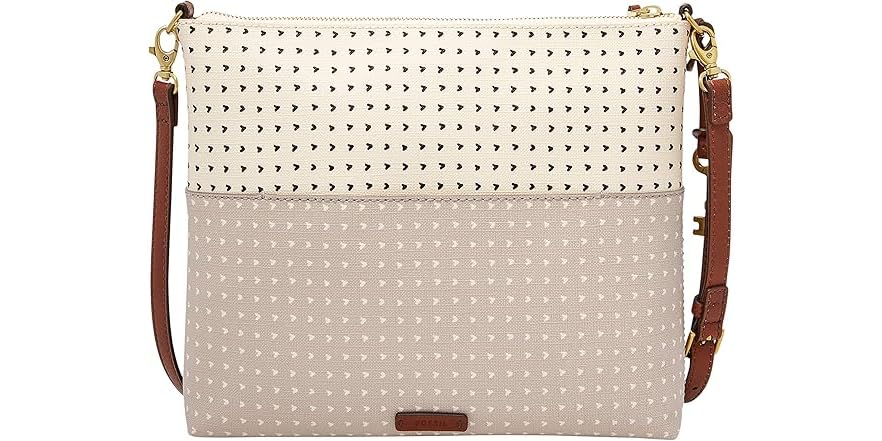 Fossil Women's Fiona Large Crossbody Purse Handbag