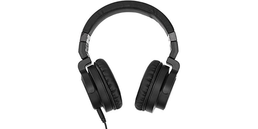 AmazonBasics Over-Ear Studio Monitor Headphones