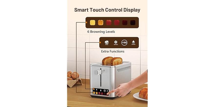 Touch Screen Toaster