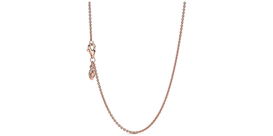 Pandora 580413-45 45cm, 17.7 inches Pandora silver Chain wi (Open Box)