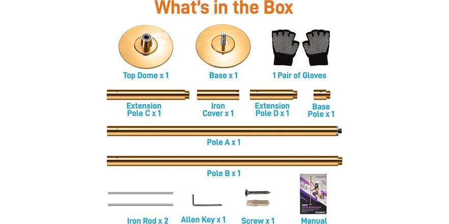 Professional Upgrade Spinning Dance Pole