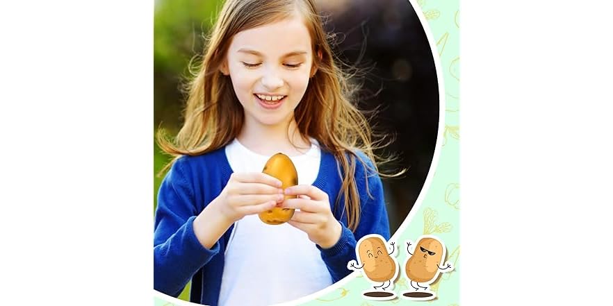 4 Packs Potato Stress Toy