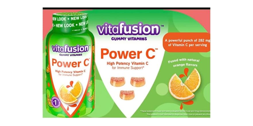 6PK Vitamins Power C 378 Count
