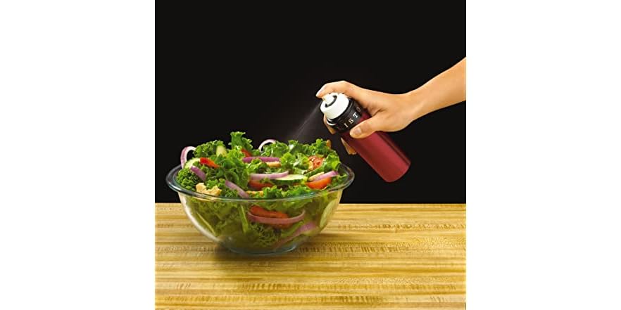 Misto Aluminum Olive Oil Sprayer, Tomato