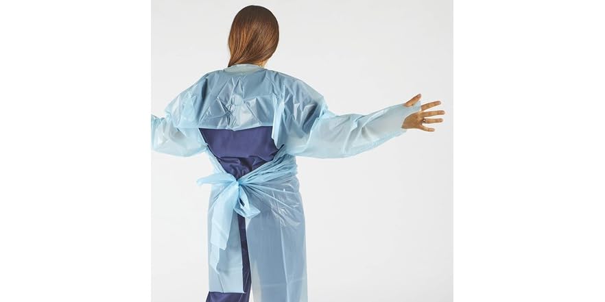 Level 1 Disposable Isolation Gowns (Pack of 150)