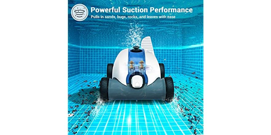 PAXCESS Cordless Robotic Pool Cleaner