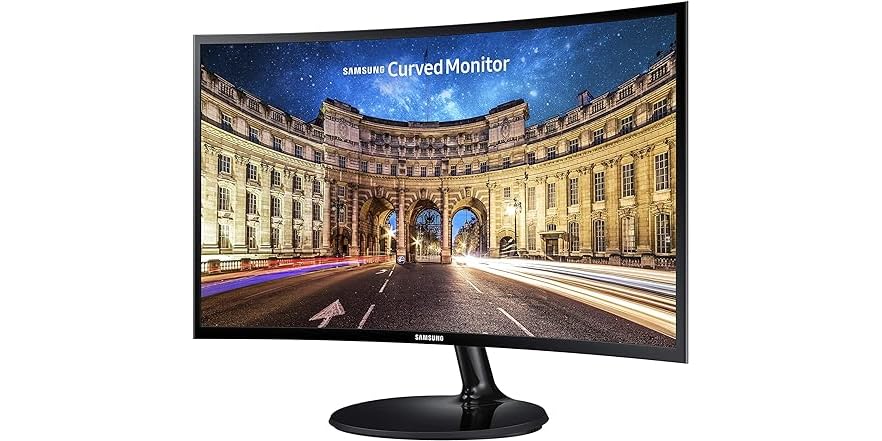 Samsung 27-inch Business 390 Series C27F390FHN Curved Screen LED-Lit ...