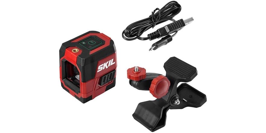 SKIL 65ft. Self-Leveling Cross Line Laser Level