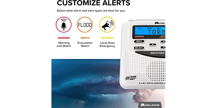 NOAA Emergency Weather Alert Radio