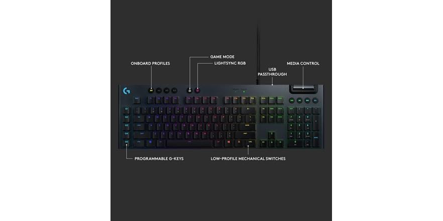 Logitech G815 LIGHTSYNC RGB Mechanical Keyboard