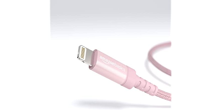 AmazonBasics Nylon Lightning Cable