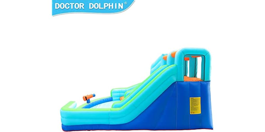 Doctor Dolphin Double Slide Water Castle