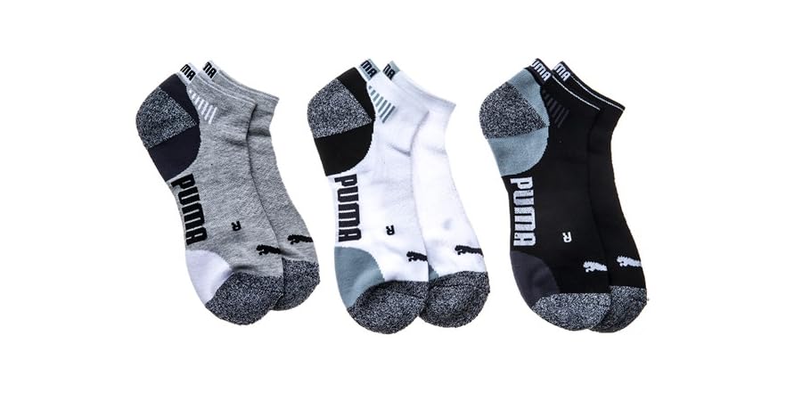 Puma Men's Impact Socks, 3 Pairs