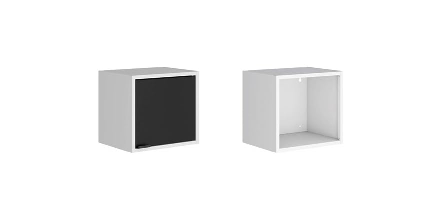 Smart 2-Piece Cabinet and Display Shelf