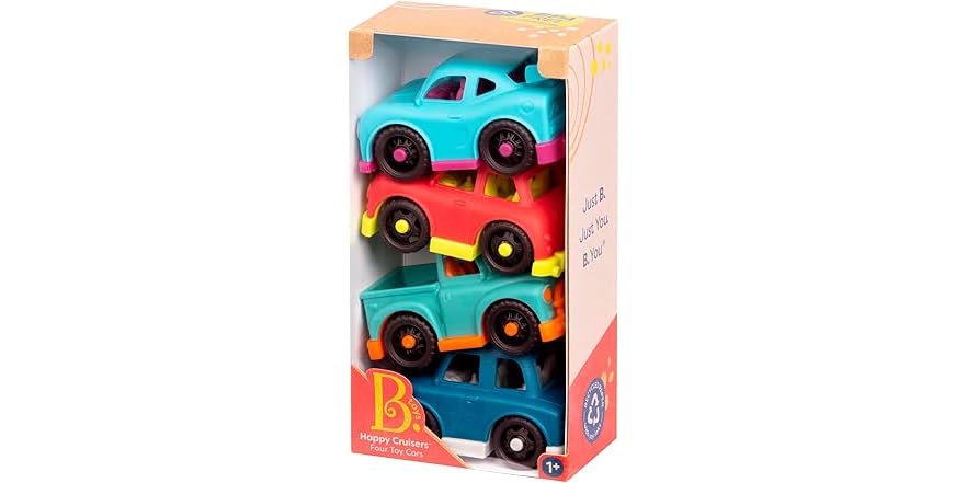 B. toys – 4 Vehicle Pull Back Cars