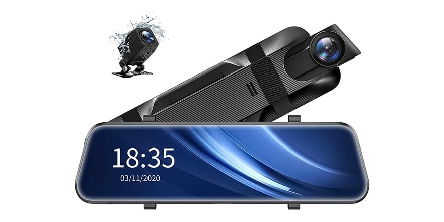 ViviLink VX510 2.5K Mirror Dual Dash Cam (Open Box)