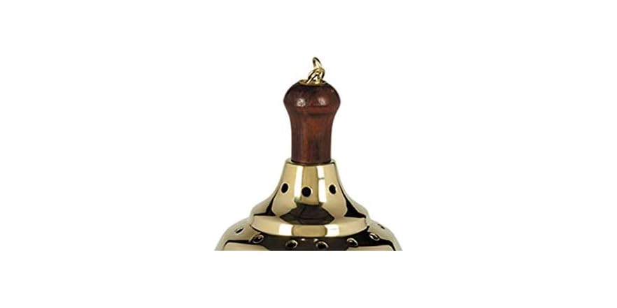 Brass Round Chain Censer, 8"