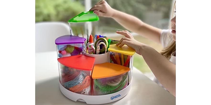 Create-a-Space See-Thru Spinning Bins 476891