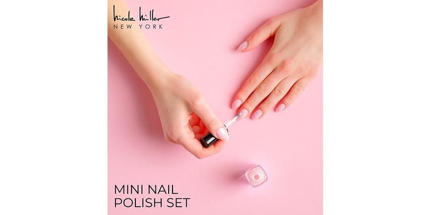 (15 Pack) Nicole Miller Ultimate MINI Nail Polish Set-Floral