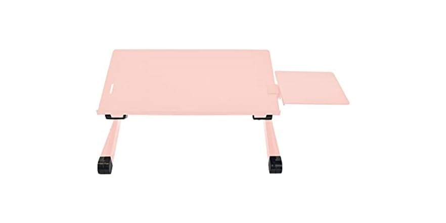 Laptop Cooling Stand & Lap Desk (Pink)