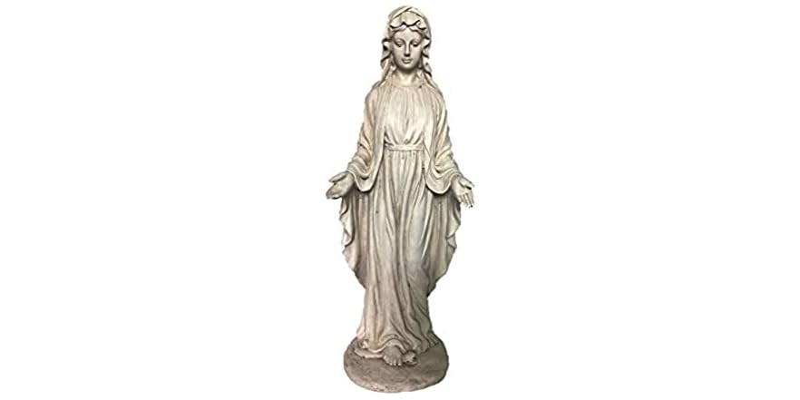 30" Cold Cast Virgin Mary