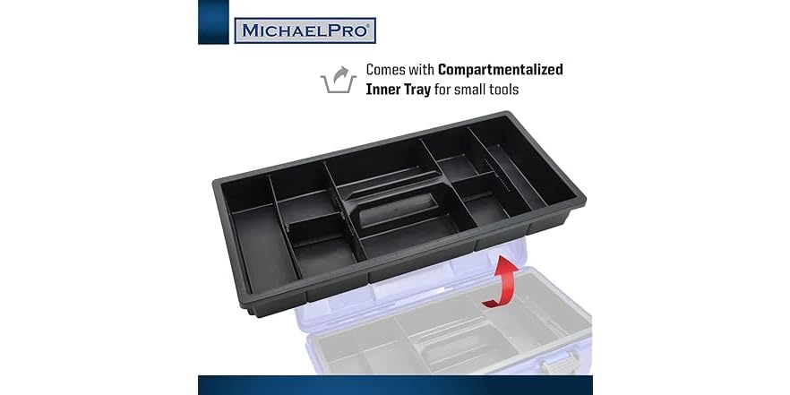 MichaelPro MP014035 17-Inch Tool Box