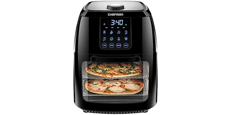 Chefman 6.3-Qt 4-In-1 Digital Air Fryer+ (Open Box)