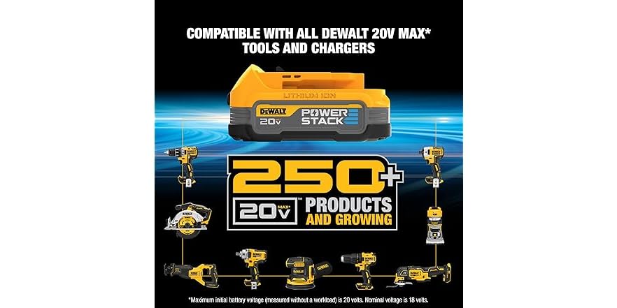 DEWALT DCD805D2 20V MAX XR Brshlss 1/2" Hammer Kit