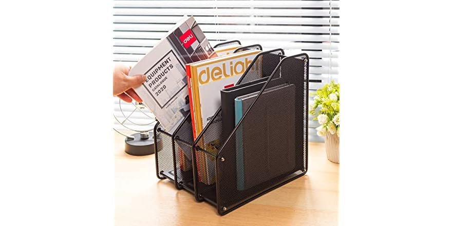 Mesh Magazine File Holder