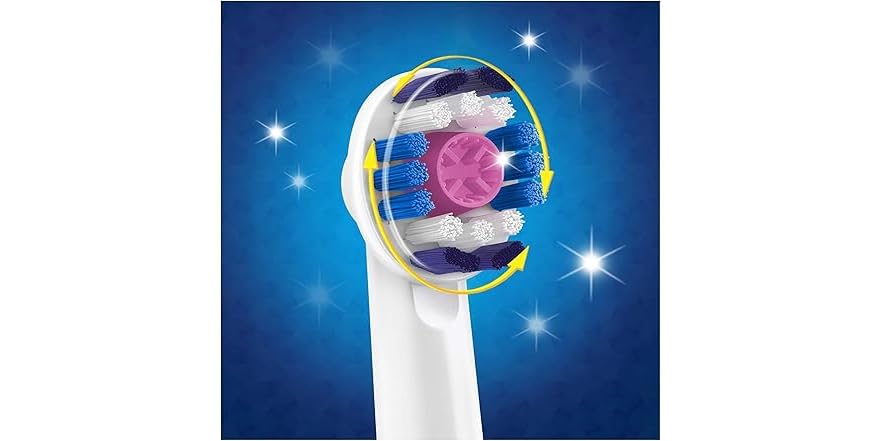 Oral-B 3D White Toothbrush Heads 6-Count