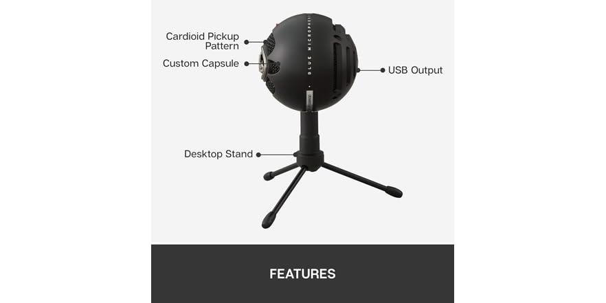 (NEW) Logitech Blue Snowball iCE USB Microphone