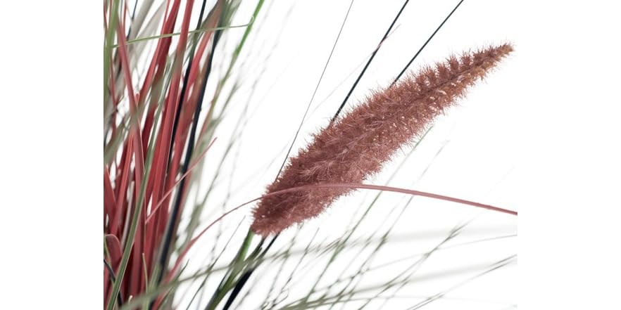 4' Ornamental Artificial Cattail Grass