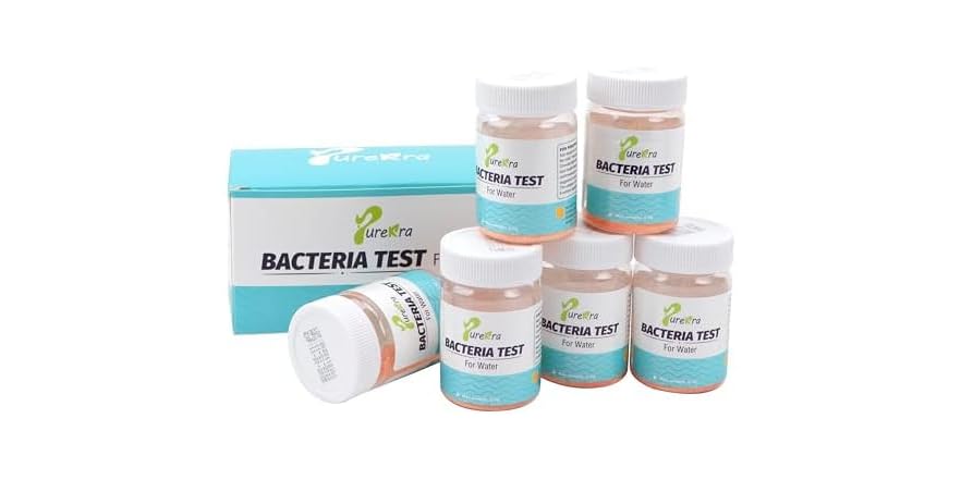 6 Pack Coliform Bacteria Water Test Kit