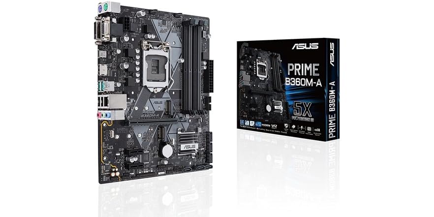 ASUS Prime B360M-A Intel H4 mATX DDR4 (Open Box)