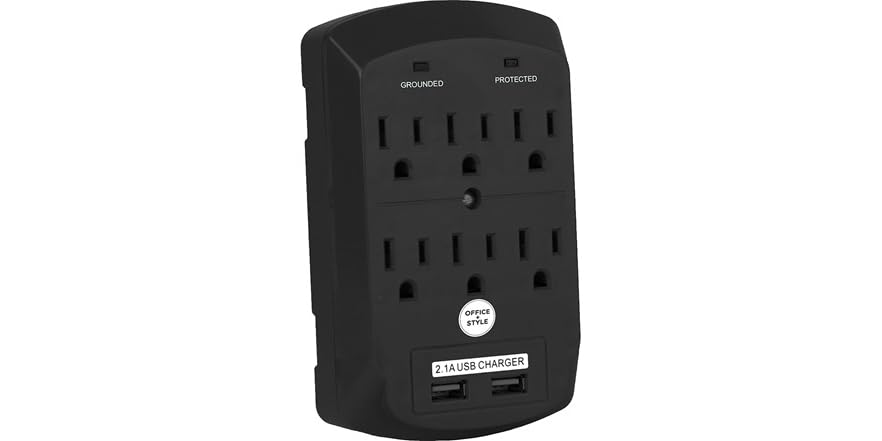 Office+Style Surge Protector (2 Pack)