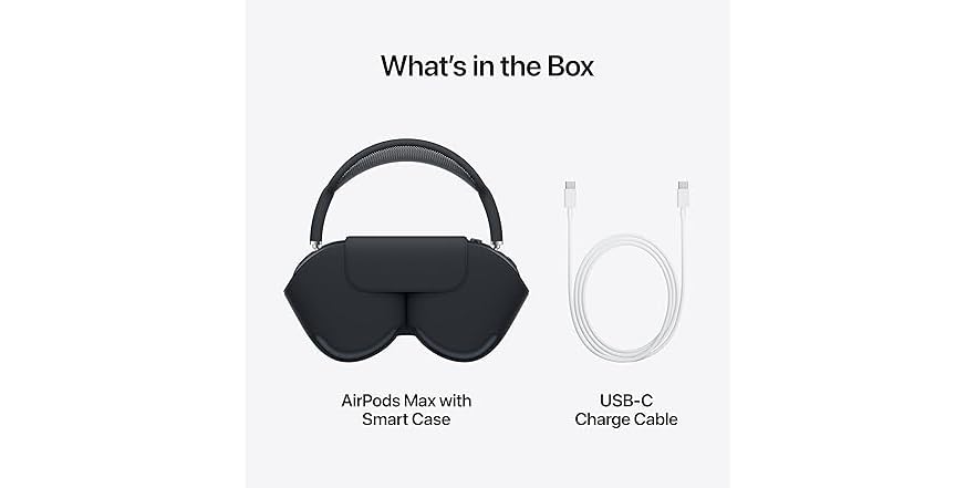 (NEW) Apple AirPods Max Wireless Over-Ear Headphones (Open Box)