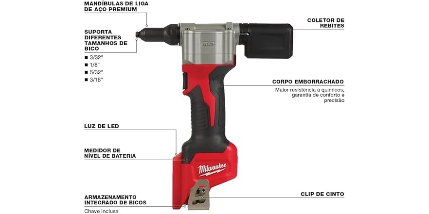 Milwaukee Electric Tools 2550-20 M12 Rivet Tool (Open Box)